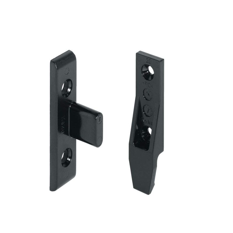 Keku Drop On/Hook On Push in Plinth Fasteners Fittings Press Fit Panel ...