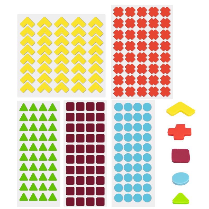 BLEWAY Bump Dots for Visually Impaired 200 Pcs Combo Pack(Yellow&Red ...