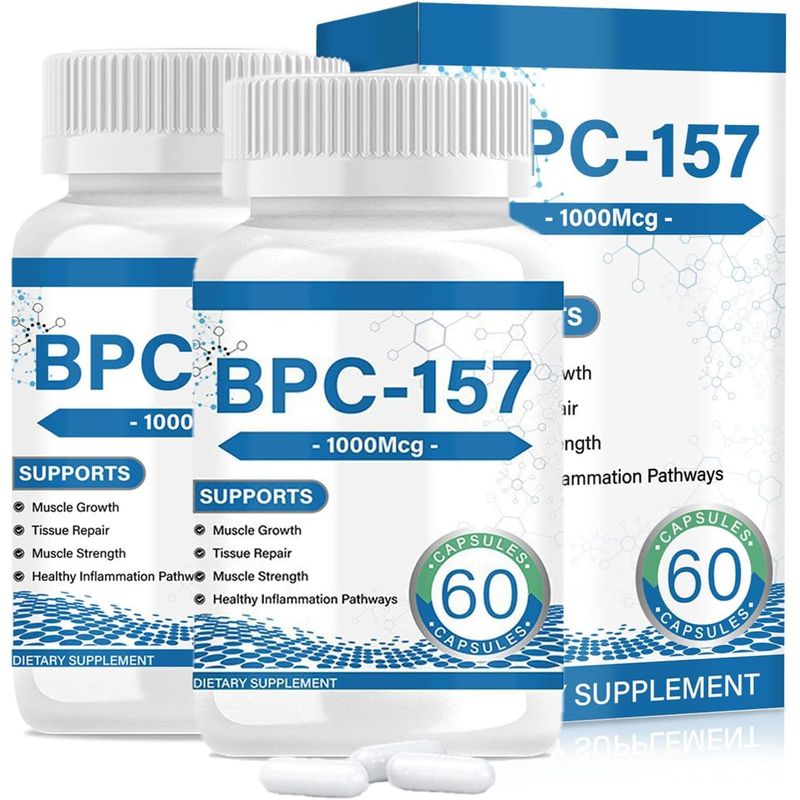 BPC 157 Peptide Capsules, High Potency BPC 157, New Protective Compound ...