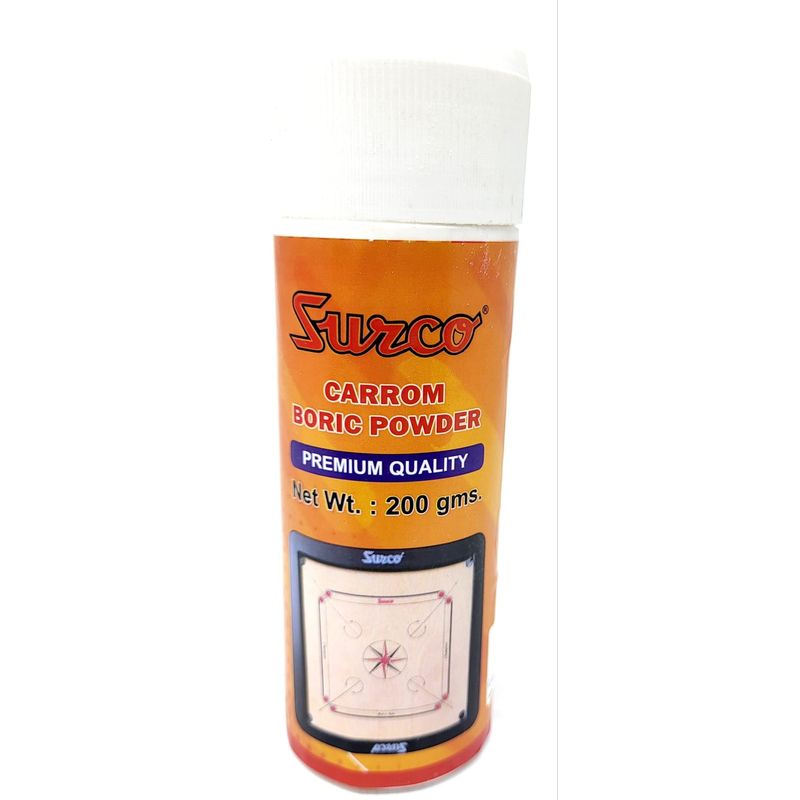 Surco Professional Carrom Board Powder for Carrom Board - 200 GMS ...