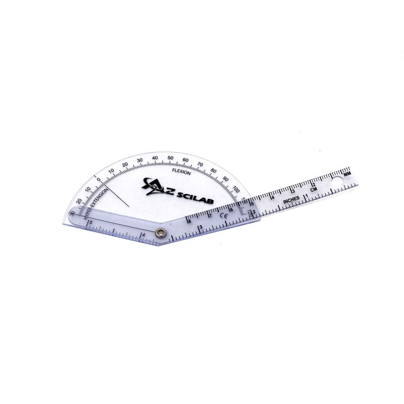 A2ZSCILAB Plastic 6" Finger Goniometer ISOM Physical Therapy Angle ...