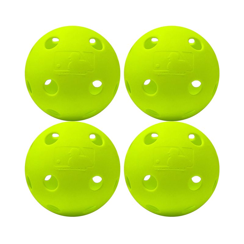 Franklin Sports Plastic Softballs - Indestruct-A-Ball Plastic Practice ...