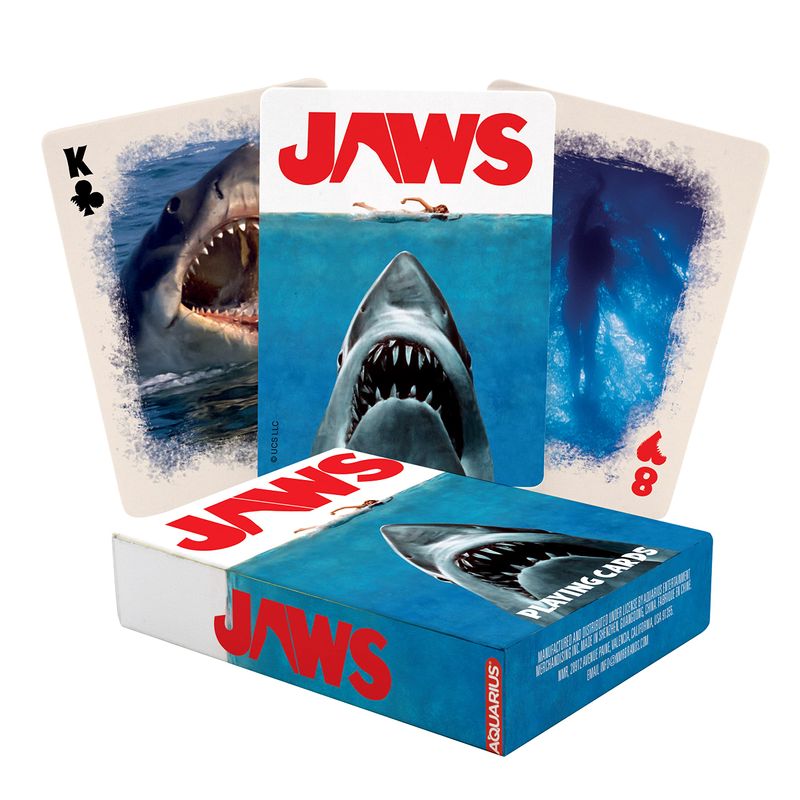 AQUARIUS Jaws Playing Cards - Jaws Themed Deck of Cards for Your ...