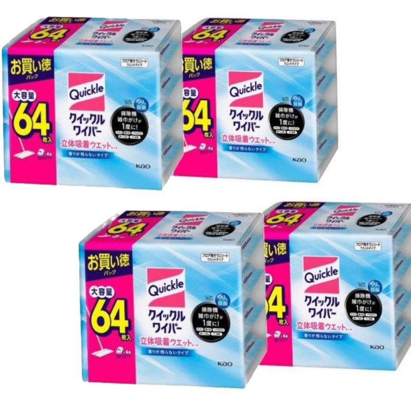 [Bulk Purchase] Quickle Wiper 3D Adsorption Wet Sheet, Scentless Type ...