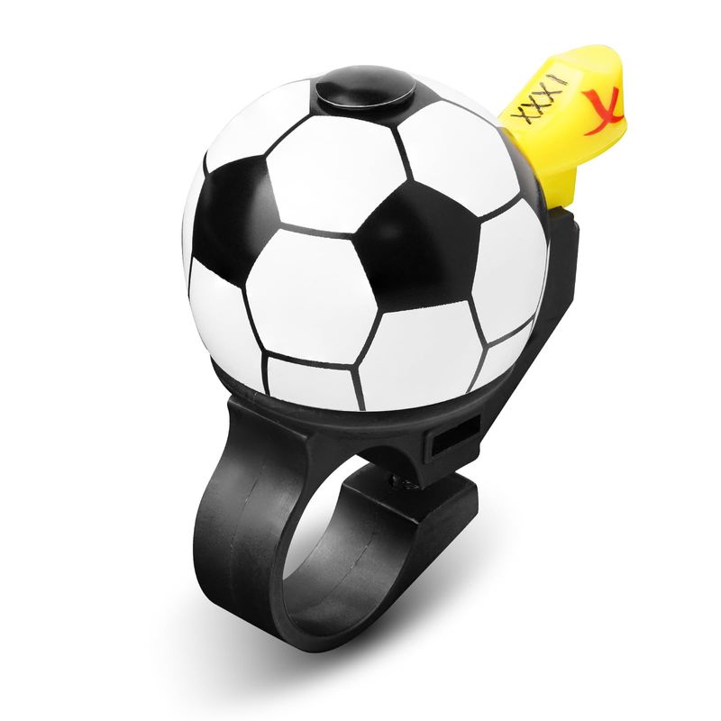 Soccer Bike Bell for Kids - Crisp Sound Mini Ringtone and Fun Bicycle ...