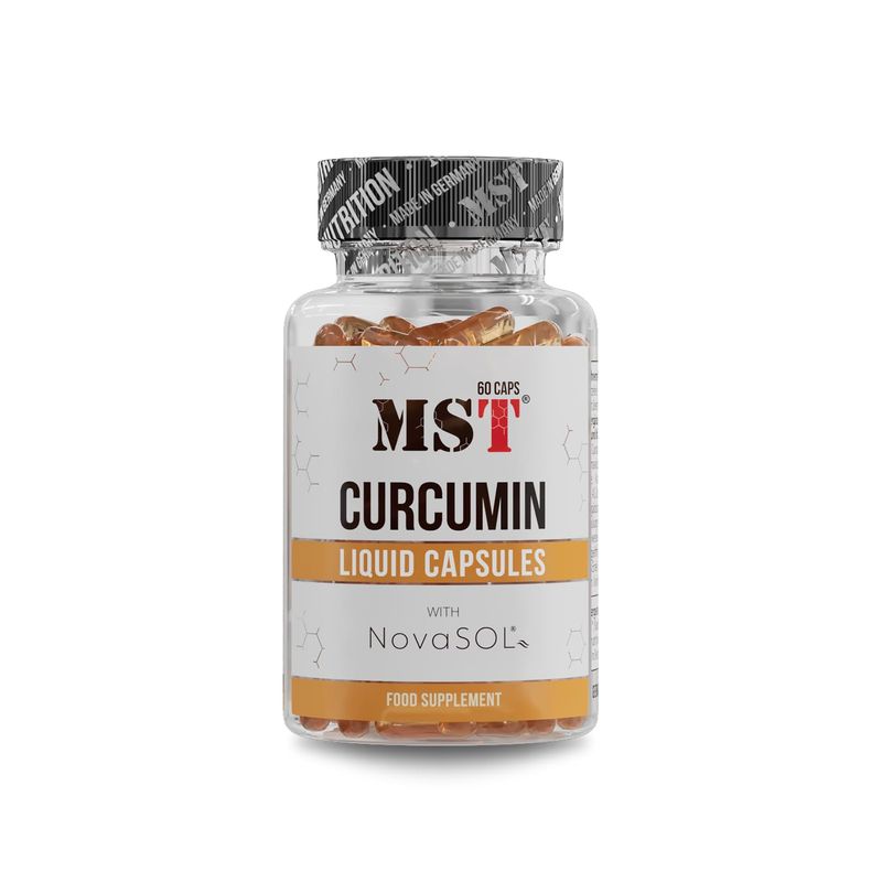 MST® Nutrition Curcumin Capsules High Dose NovaSOL®, Curcumin with ...