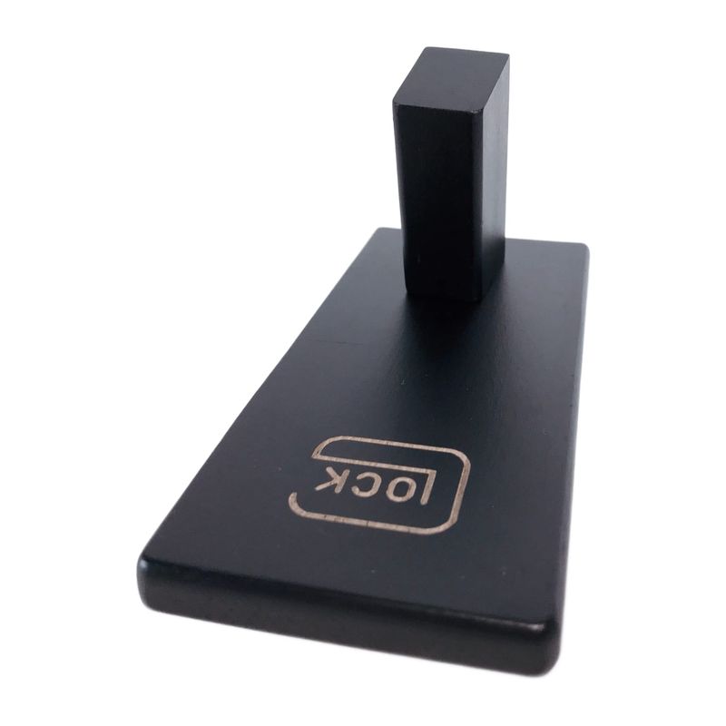 ChaosAirsoft Glock Display Stand Gun Stand Real Wood Wood Glock G17 G18 ...