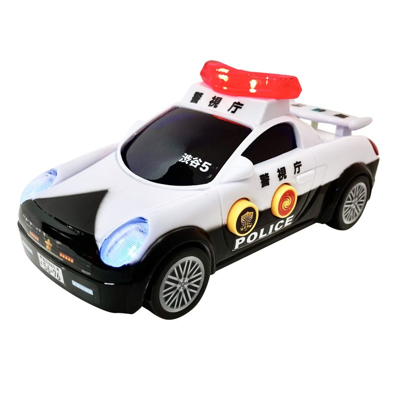 Talking Patrol Car Talking Luminous Ringing Police Car Toy Police ...