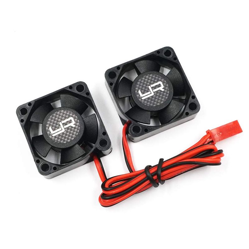 Yeah Racing YA-0641 Dual Tornado High Speed Fan 30x30mm for Motor Heat ...