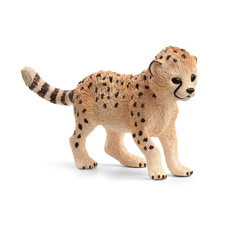 Schleich Wild Life New 2023, Wild Animal Safari Toys for Boys and Girls, Cheetah Cub Toy ...