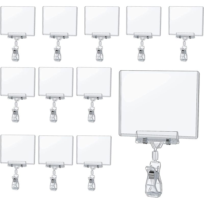 JNALFG Pop Clip POP Stand Price Tag Sign Holder Advertising Stand Clip ...