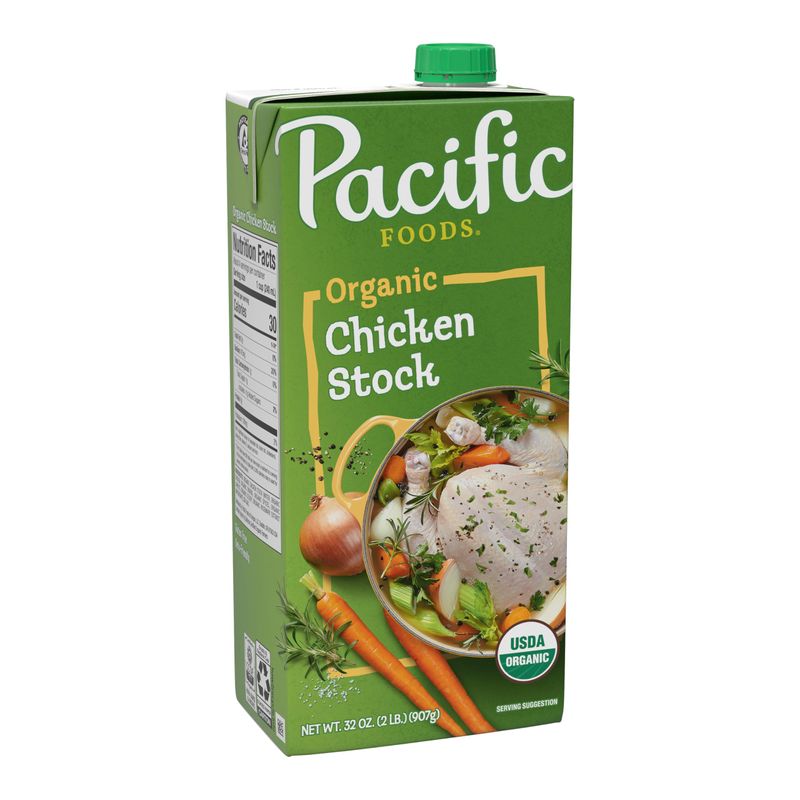 Pacific Foods Organic Chicken Stock, 32 oz Carton - Online Marketplace ...