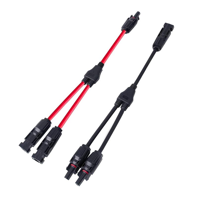 Y Branch Parallel Connector Solar Branch Adapter, Solar Panel ...