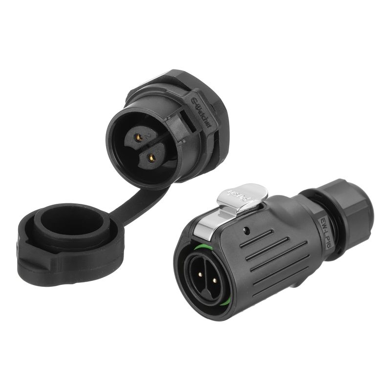 MECCANIXITY LP20 2 Pin Waterproof Connector, IP68 Circular Connectors ...