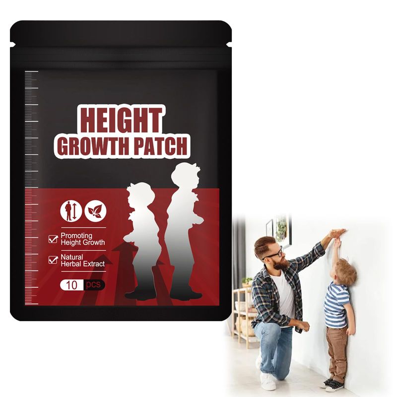 Pack of 10 Height Growth Patches, Height Growth Foot Patches, Growth ...