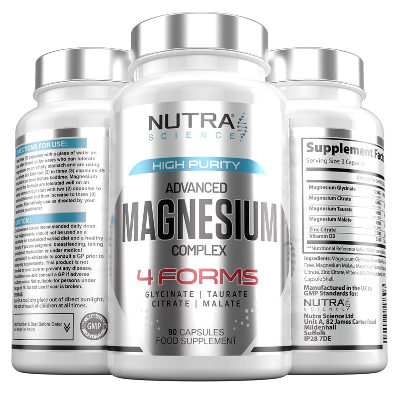 Advanced Magnesium Complex (4 in 1) Magnesium Supplements – Magnesium ...
