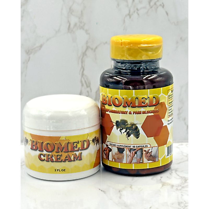Biomed Anti-Inflammatory Bee Honey Menthol Cream Arthritis Pain ...