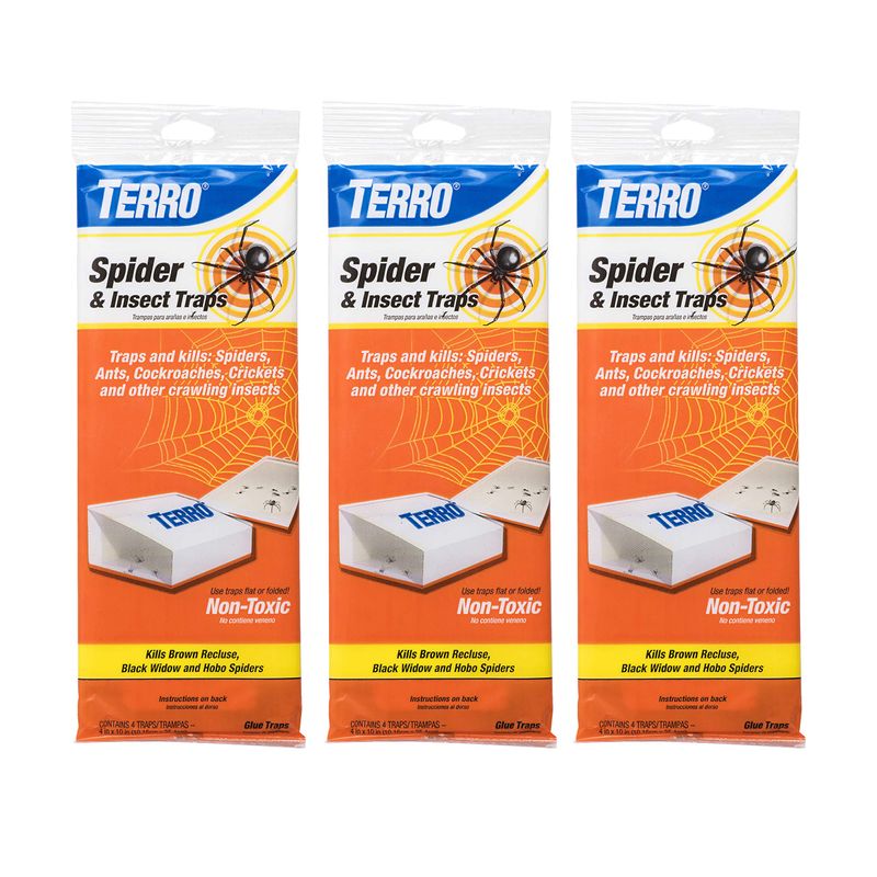 TERRO T3206SR Non-Toxic Indoor Spider, Ant, Cockroach, Centipede, and ...