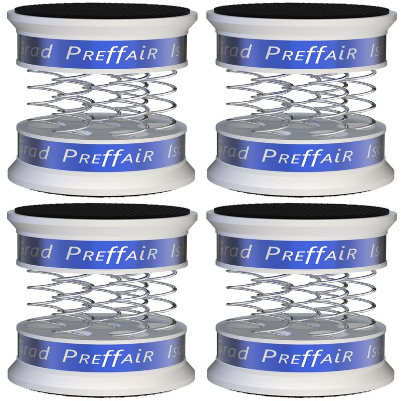 Preffair 4 Pcs HiFi Audio Isolation Feet Aluminum Adjustable Spring ...