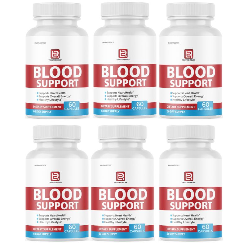Trusted Relief Blood Support for Managing Sugar & Pressure Levels - 6 ...