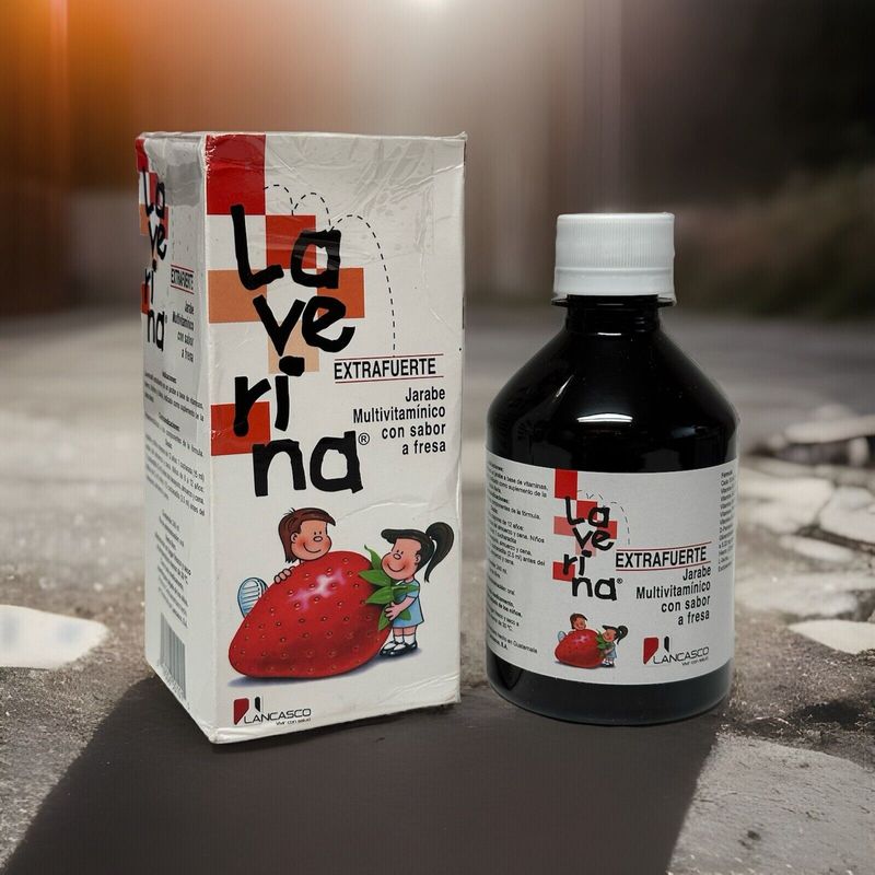 LAVERINA EXTRA STRONG MULTIVITAMIN B1,B2,B12,IRON, SYRUP SAVOR ...