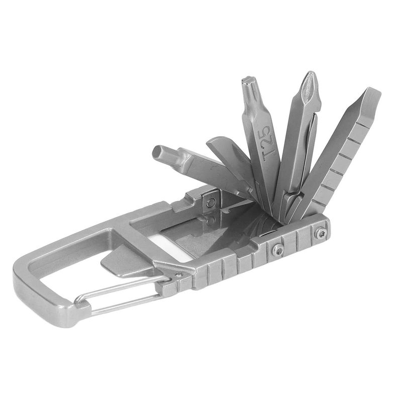 VOBOR Outdoor Multitool - Keychain Multitool 12 in 1 Folding Multi Tool Stainless Steel Outdoor ...
