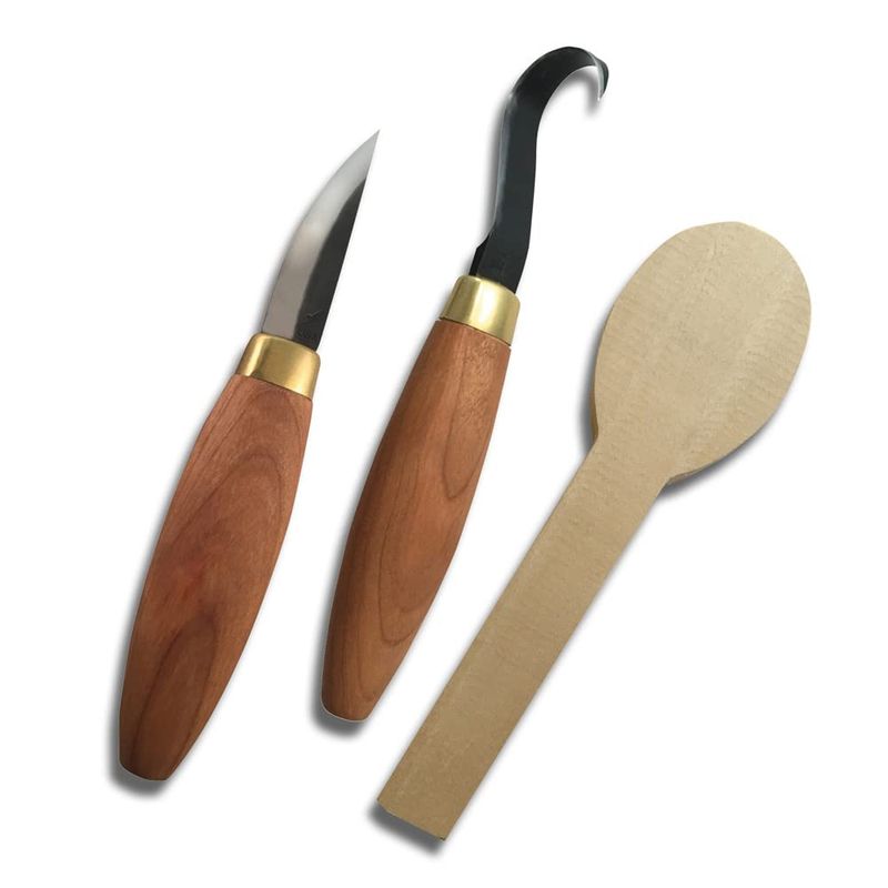 Flexcut Spoon Carving Kit | Wood Carving Knife Set for Beginners and ...