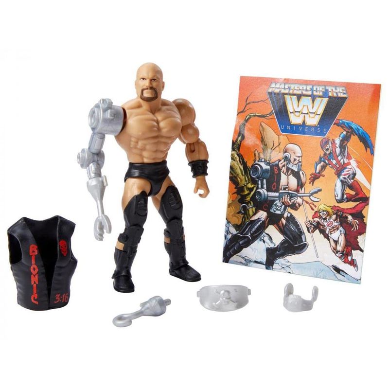WWE Masters of The WWE Universe Stone Cold Steve Austin Unpredictable ...