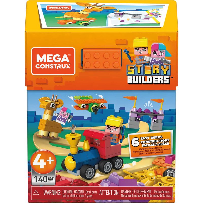Mega Construx Story Builders Saga Storytelling Building Set, Multicolor ...