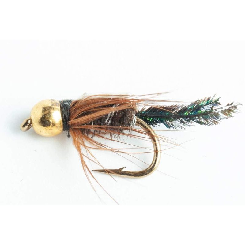 Blue Wing Olive Bead-Head Zug Bug Nymph Fly - 6 Pack (#14) - Online ...