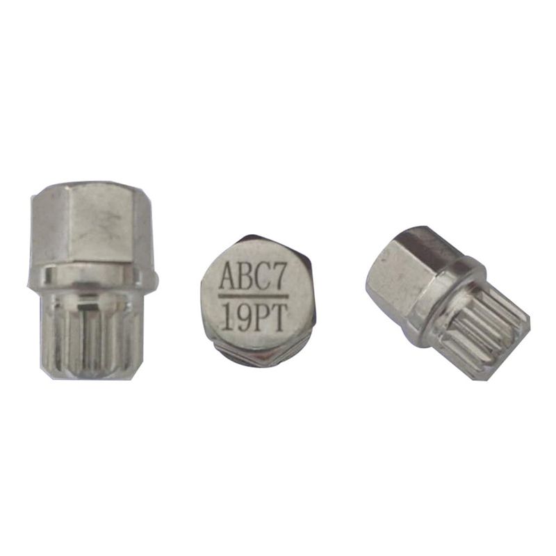 M&S Security Master Anti Theft Car Locking Wheel Nut Bolt Key For VW ...