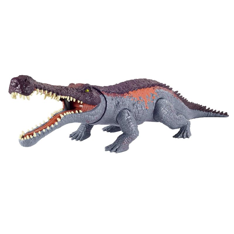 Mattel Jurassic World Massive Biters Sarcosuchus Larger-Species ...