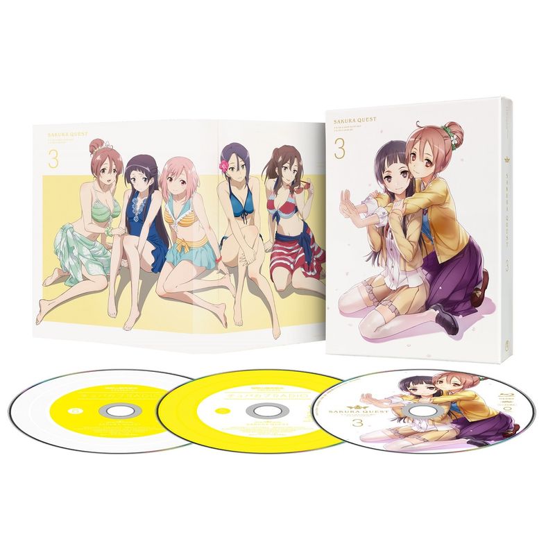 Sakura Quest Vol. 3 (First-Press Limited Edition) (Blu-ray) - Online Marketplace - EveryMarket