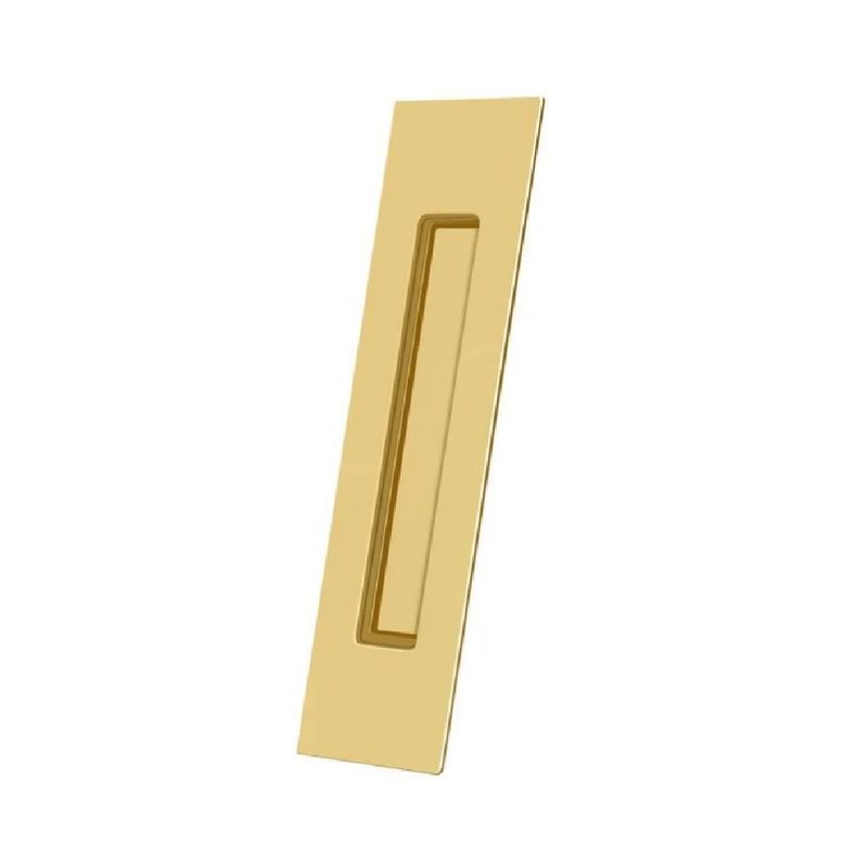 Deltana FP10225CR003 Flush Pulls, Solid Brass Flush Pull, Rectangular, HD, 10"x 2-1/4"x 3/4 ...