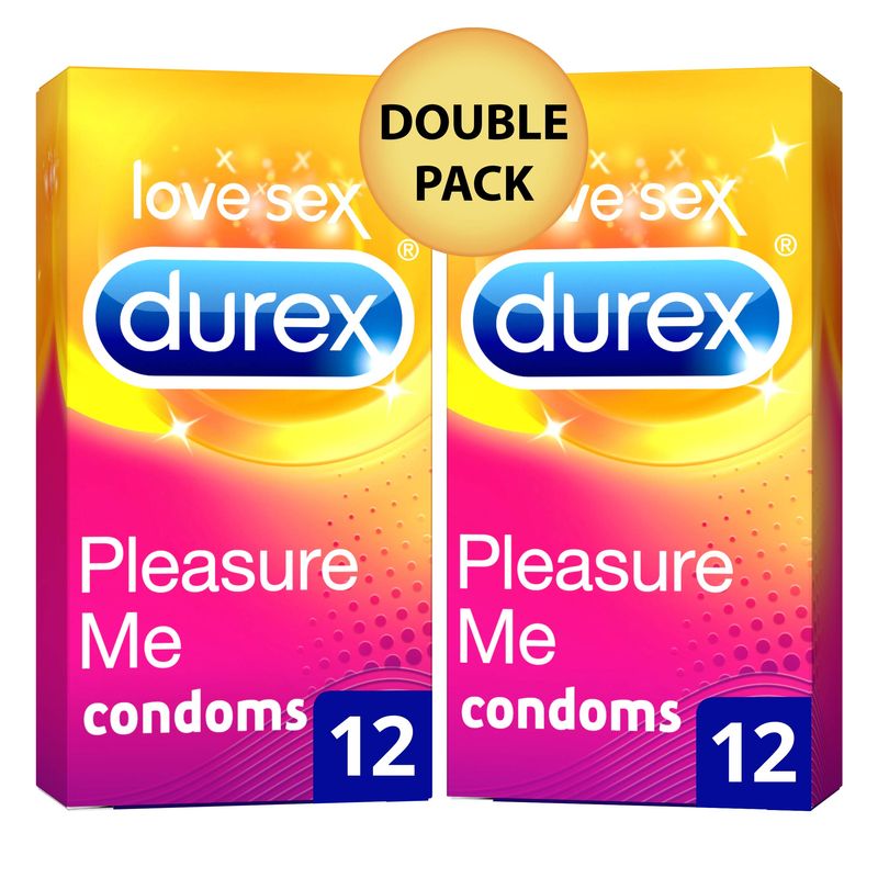 Durex Pleasure Me Ribbed and Dotted Condoms 24 Count (Pack of 1) - Online Marketplace - EveryMarket