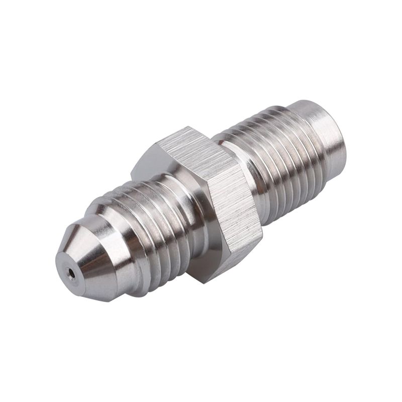 AC PERFORMANCE Inverted Flare 7/16 x 24 to Male -4 AN Restrictor " 1mm ...