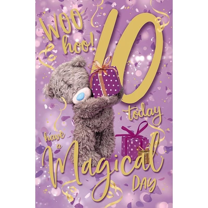 Me To You Tatty Teddy Age 10 Birthday Card, Woo Hoo! Have A Magical Day ...