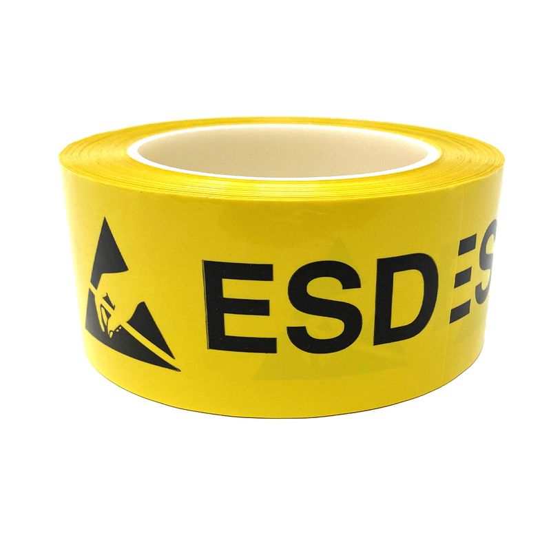 Static Care ESD Aisle Marking Warning Tape Bright Yellow Vinyl Floor ...
