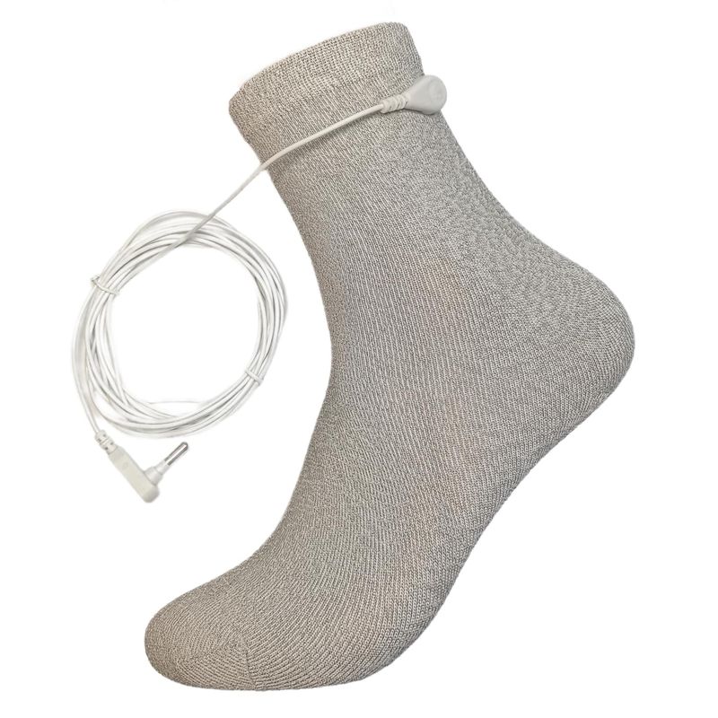 BIKIBOON Conductive Silver Fiber Grounding Socks Faraday Cage Release ...