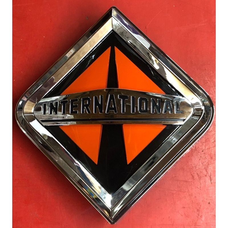 NAVISTAR INTERNATIONAL 2048 DIAMOND PRODUCT GRAPHIC GRILLE EMBLEM HOOD ...