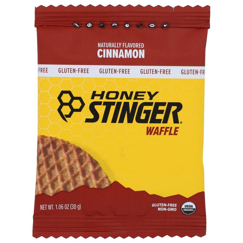 Honey Stinger Organic Gluten Free Cinnamon Waffle | Energy Stroopwafel ...
