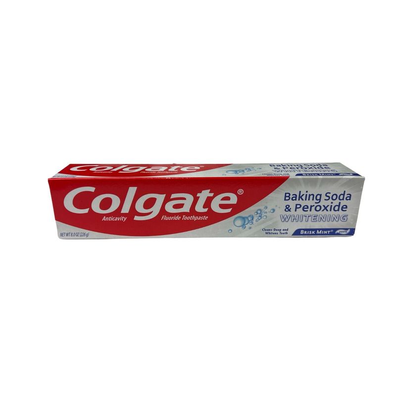 Colgate Anticavity.Fluoride Toothpaste. Baking Soda & Peroxide ...