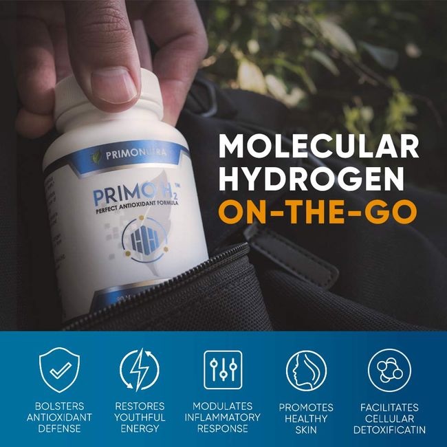 PRIMONUTRA PRIMO H2 Molecular Hydrogen Supplement With, 45% OFF