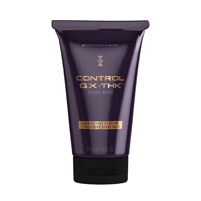 Just for Men Control GX + THK Grey Reducing and Thickening Beard Wash ...