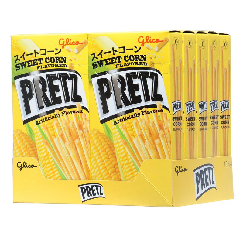 Pretz Biscuit Stick, Sweet Corn Flavored, 1.09 Ounce (Pack of 10 ...