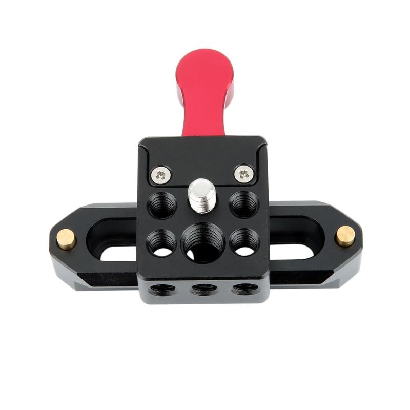 NICEYRIG Nut Clamp + Nut Rail 2 in 1 Set Nut Lock Clamp with Camera Nut ...