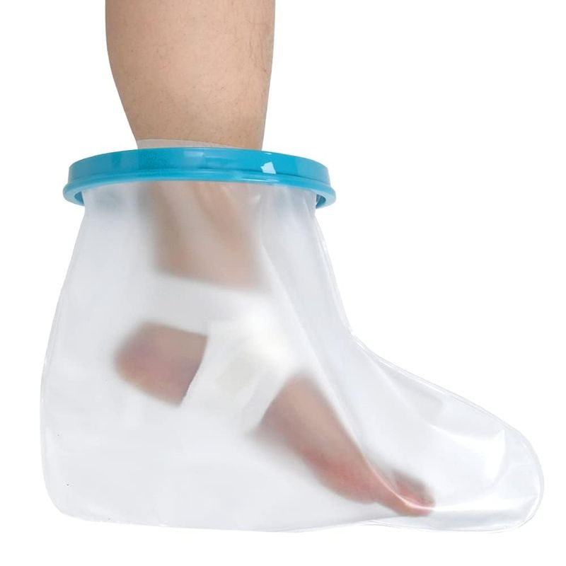 ideapro Waterproof Foot Cast Cover for Shower Bath Foot Protector Adult ...