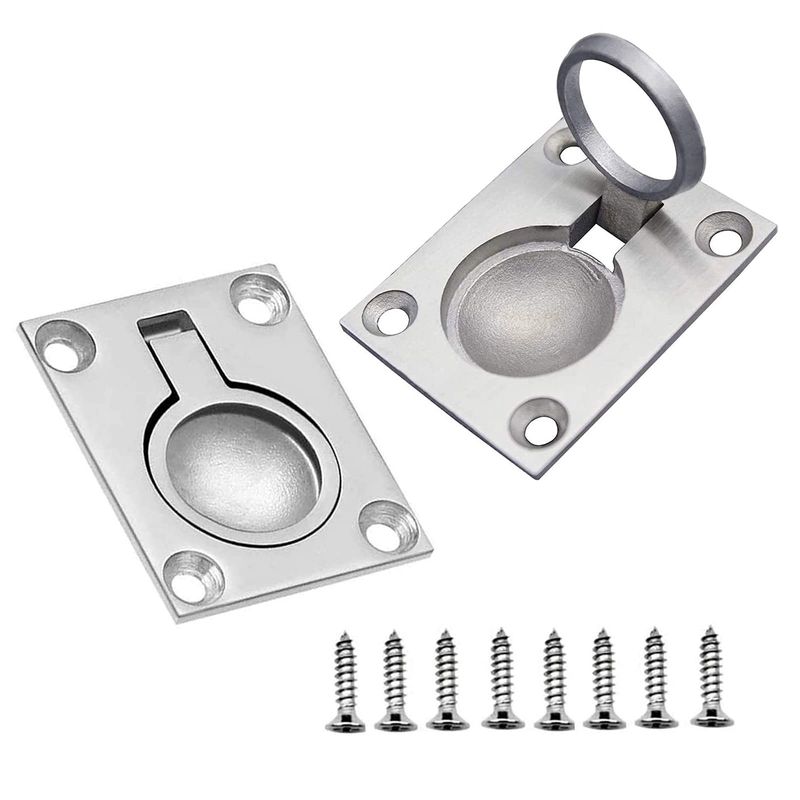 Benaton Pack of 2 Inlet Handle, Floor Lifter, Inlet Handle Yacht ...