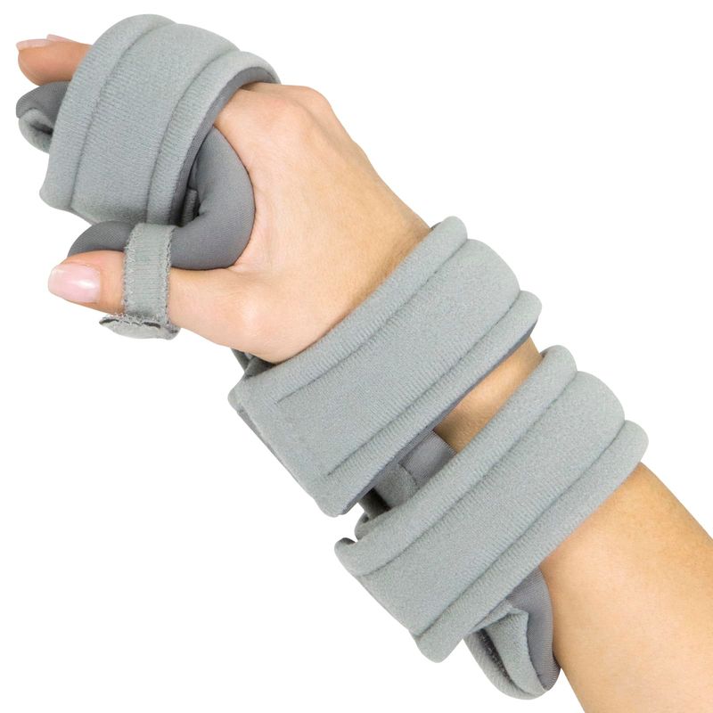 Vive Resting Hand Splint (Right) - Night Immobilizer Wrist Finger Brace ...