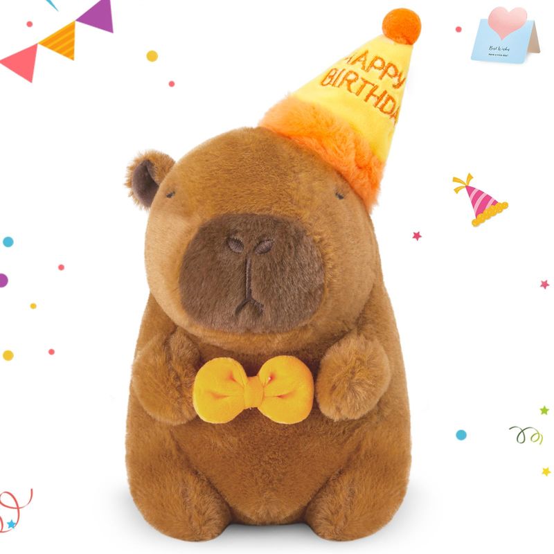 CozyWorld Cute Capybara Plush,Kawaii Capybara Stuffed Aniamls with ...
